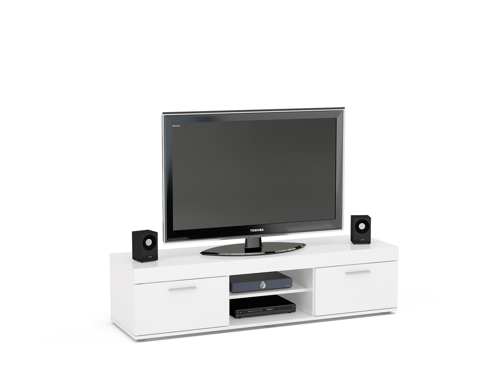 Birlea Edgeware TV Unit in White