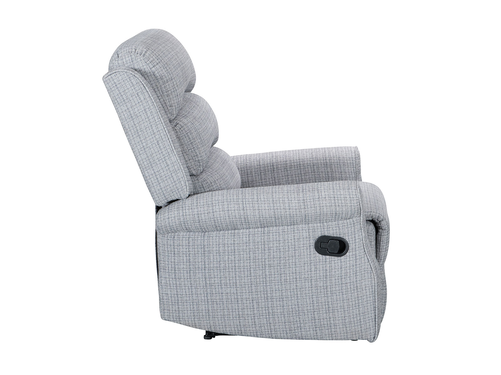 Kyoto Baxter Recliner Chair Twin Motor in Grey Weave